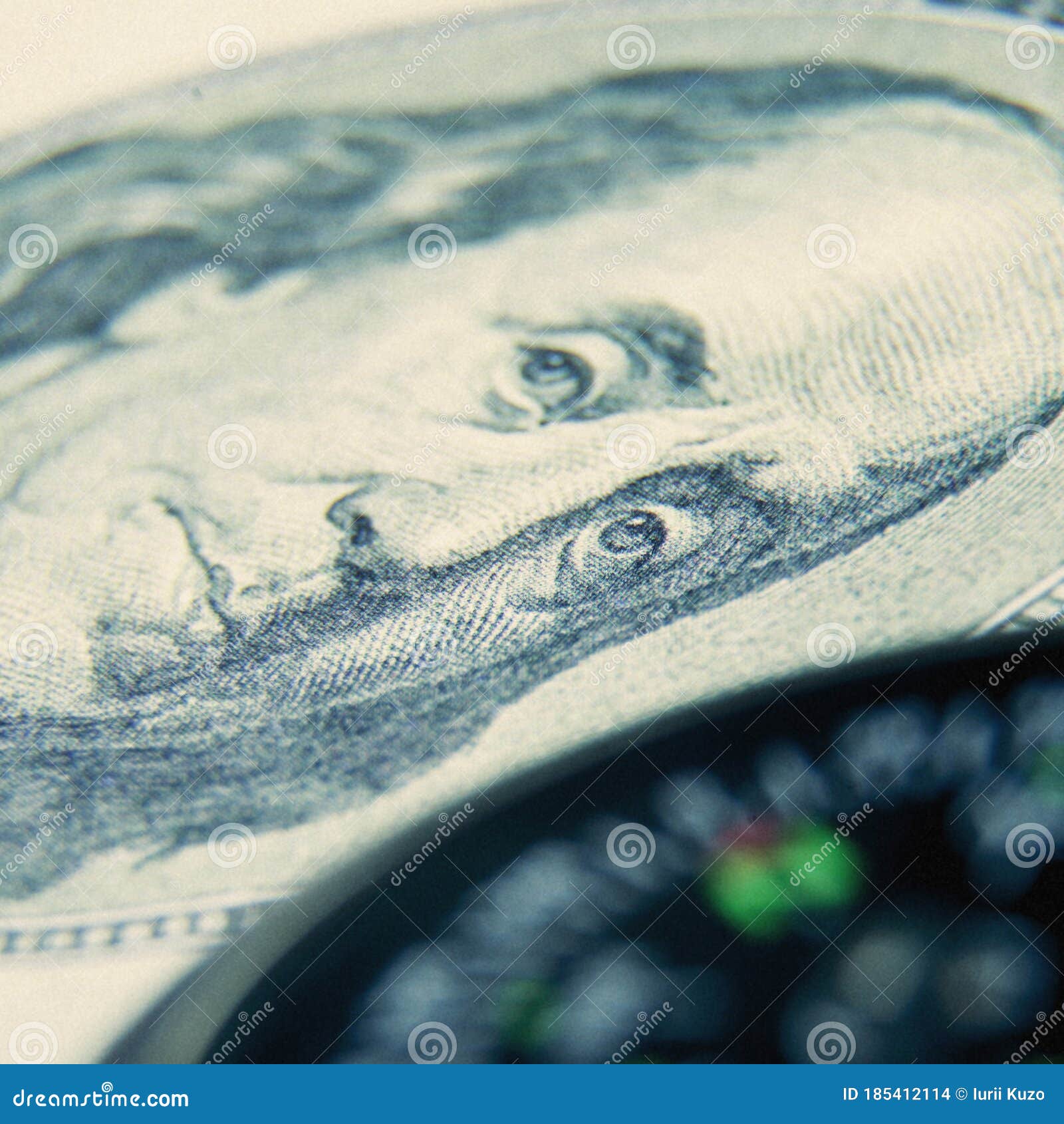 US Dollar Bill and Compass As Symbol of Path To Success and Wealth ...