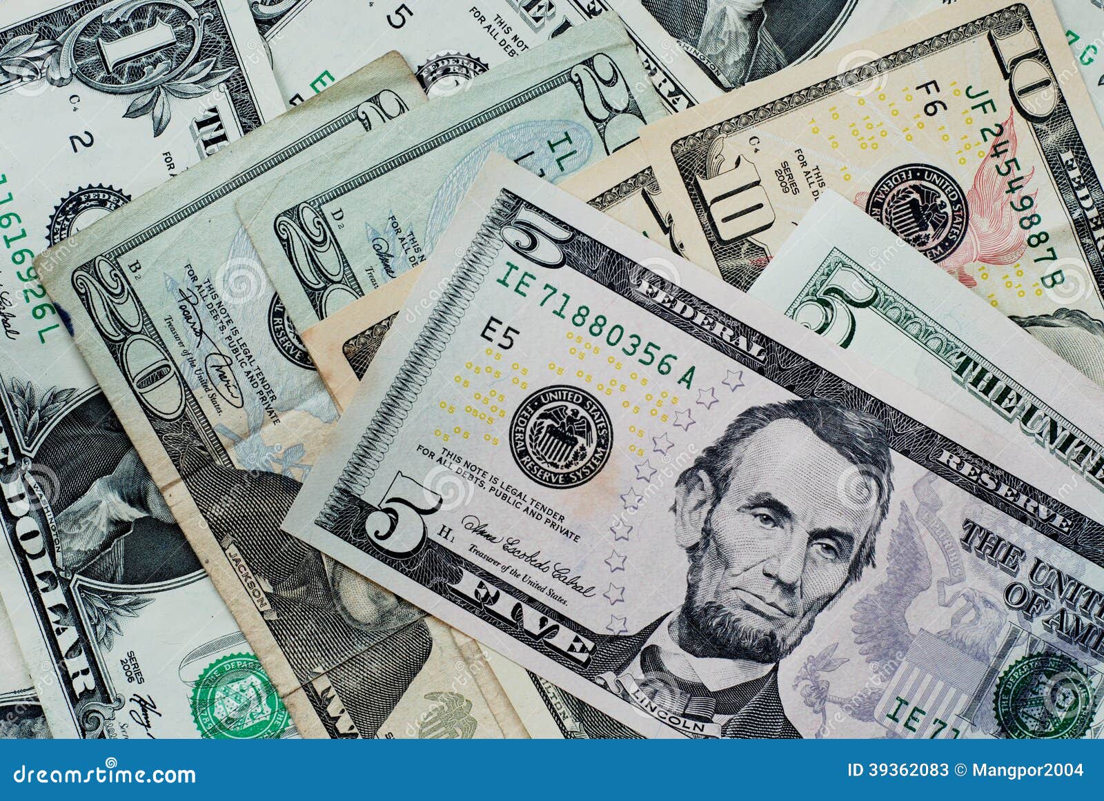 US. dollar bills stock image. Image of buck, account - 39362083