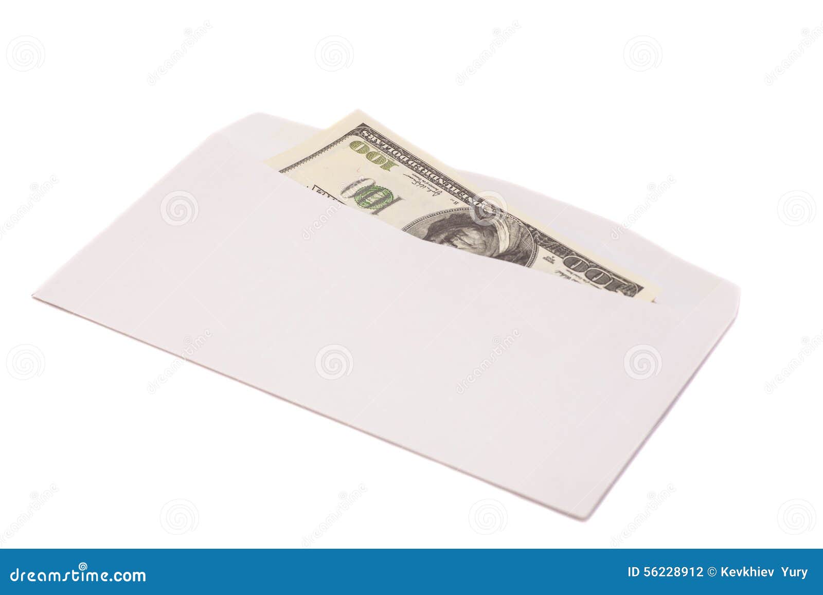 US Dollar Bills in an Envelope Stock Photo - Image of rich, business ...