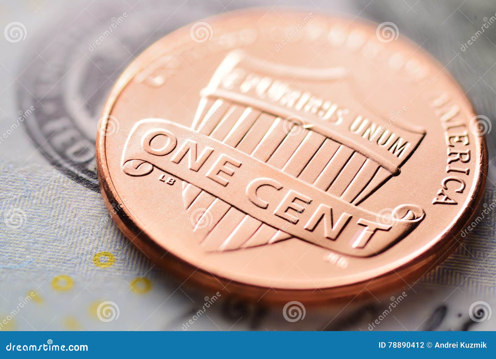 US dollar and cent stock photo. Image of united, dollar - 78890412
