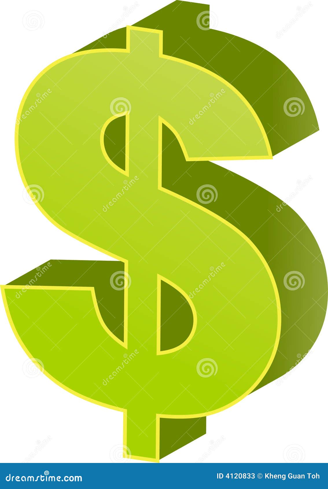 US Dollar Currency stock vector. Illustration of clipart - 4120833