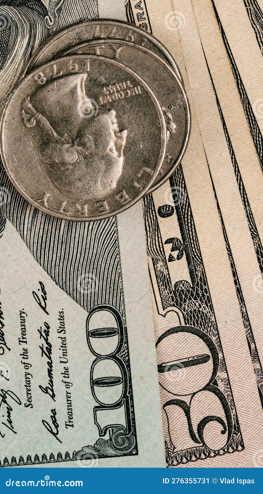 US Dollar Currency. USD Inflation, US Money Stock Image - Image of ...