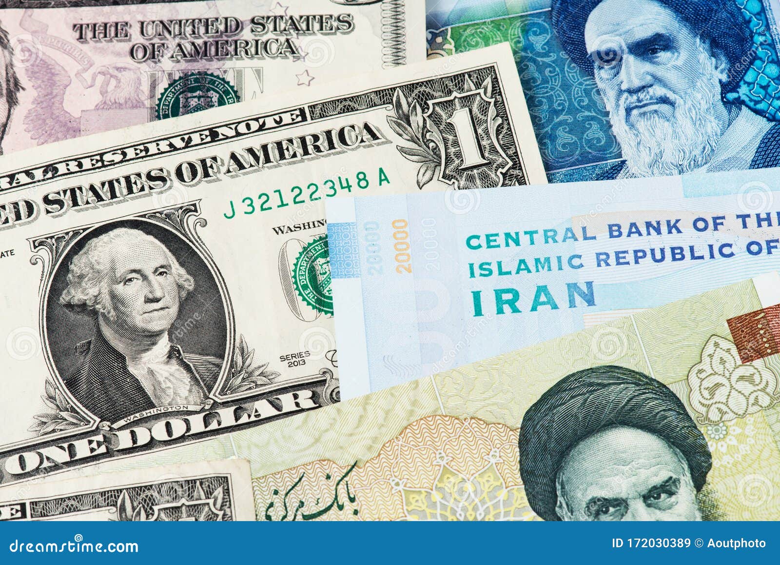 US Dollar and Iran Rial Banknotes. USA Vs IRAN Crude Oil Price. Stock ... US Dollar and Iran Rial Banknotes. USA Vs IRAN Crude Oil Price. Stock ...