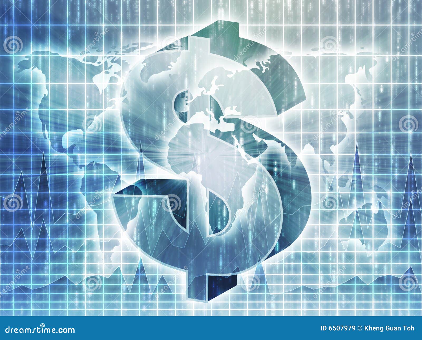 US Dollar map stock illustration. Illustration of orange - 6507979