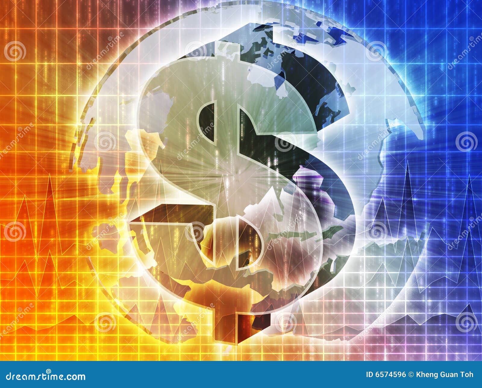 US Dollar map stock illustration. Illustration of trading - 6574596