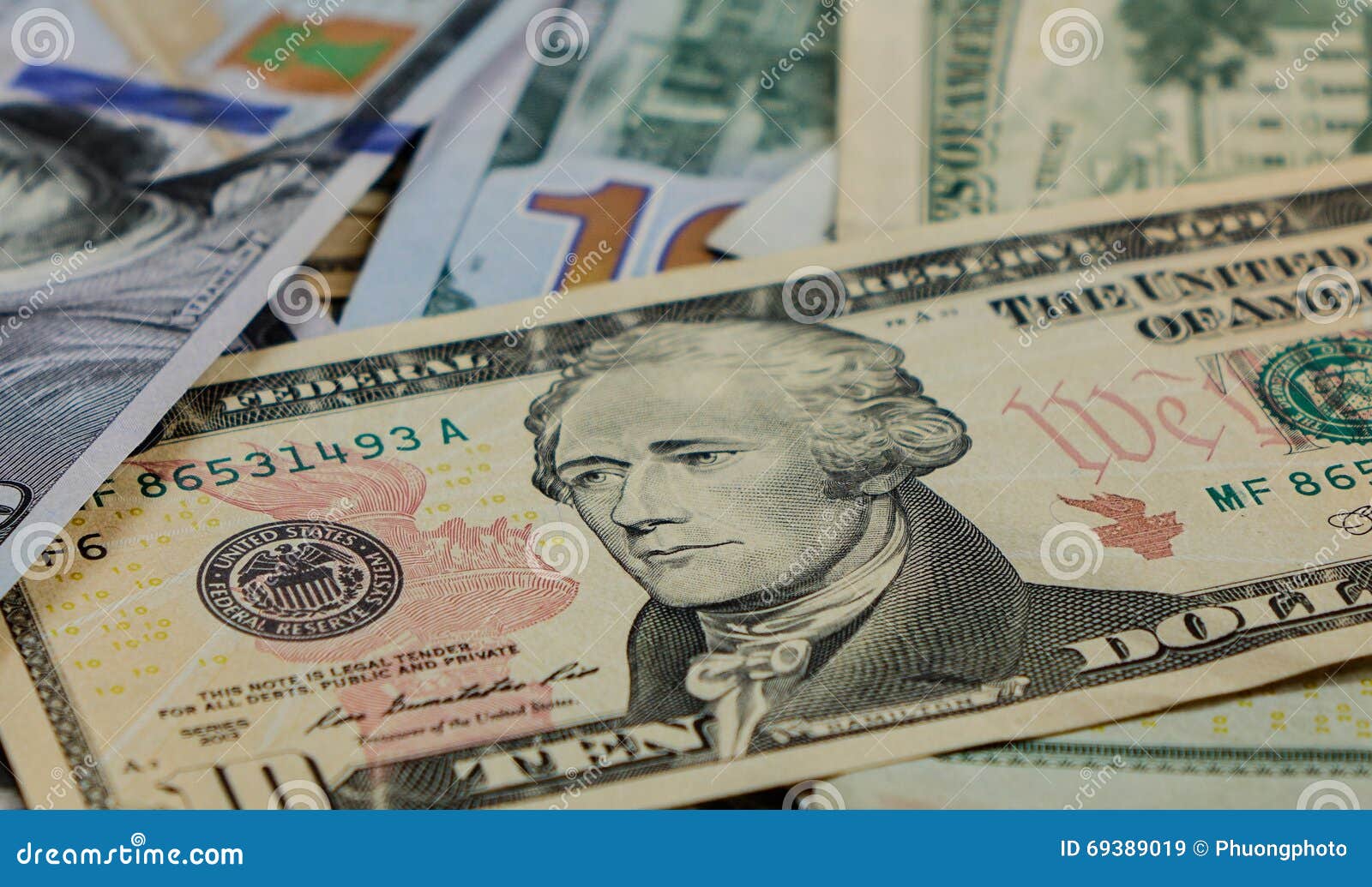 US Dollar notes stock image. Image of currency, dollar - 69389019