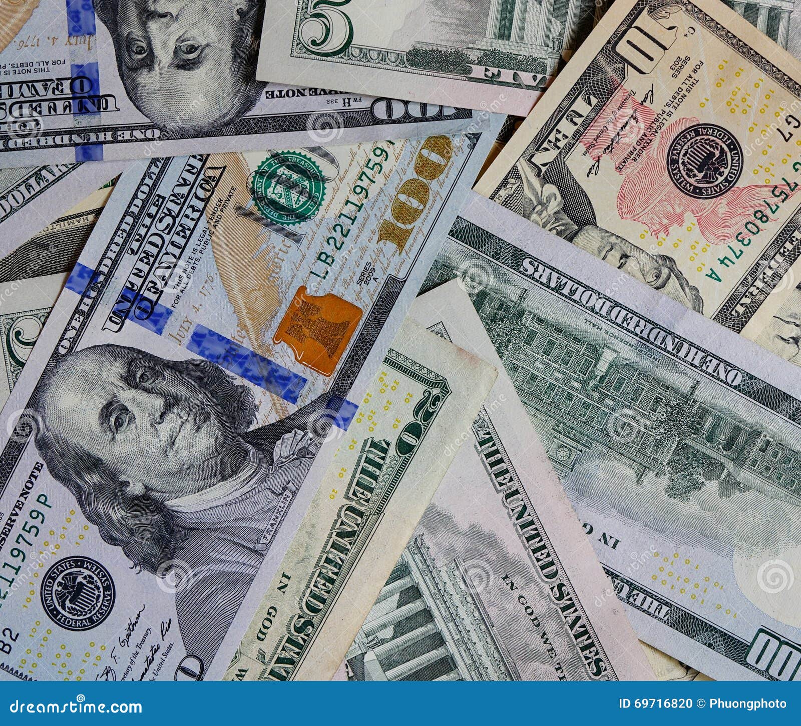 US dollar notes stock photo. Image of notes, dollar, human - 69716820