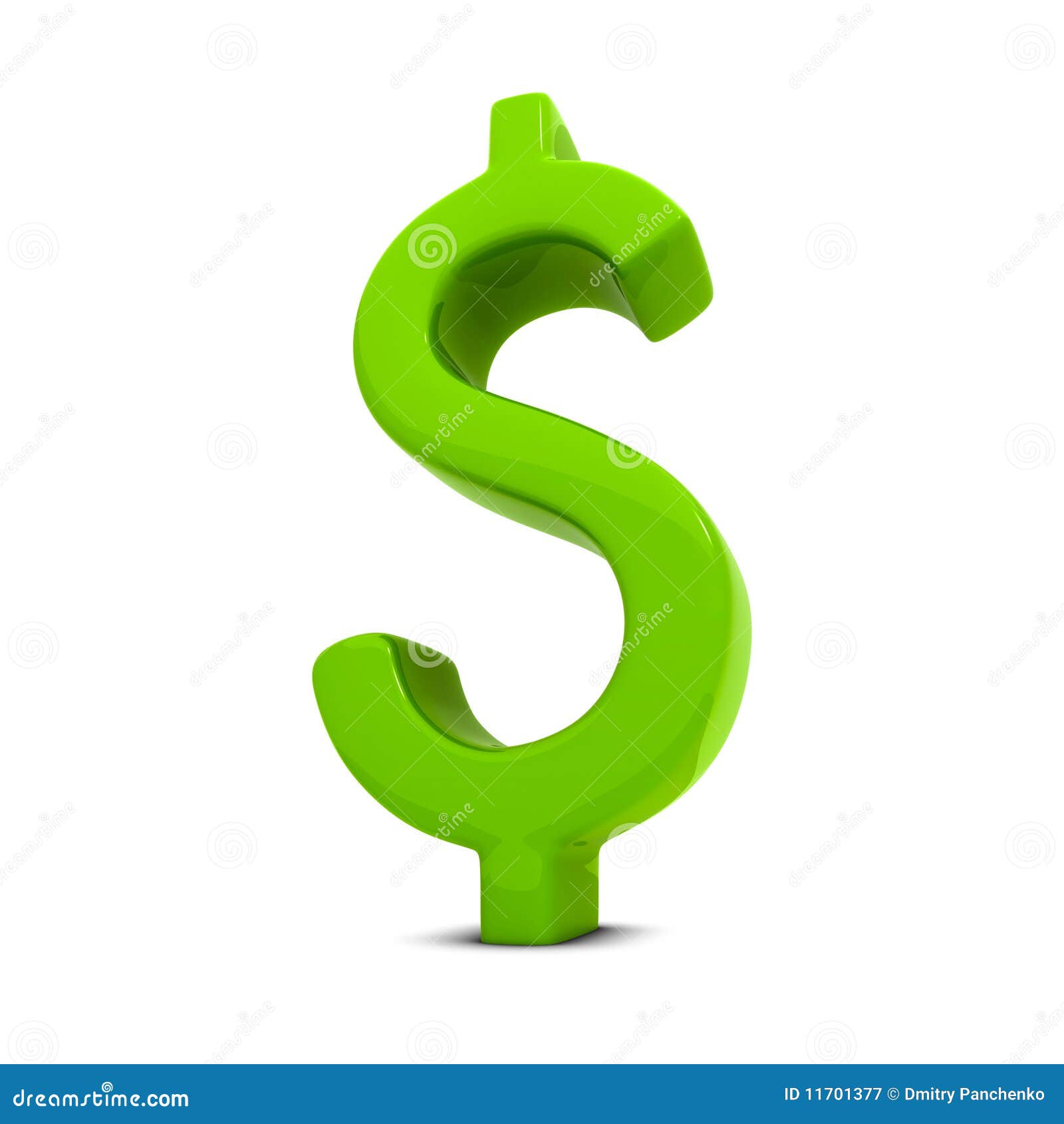 Us dollar sign stock illustration. Image of single, symbol - 11701377