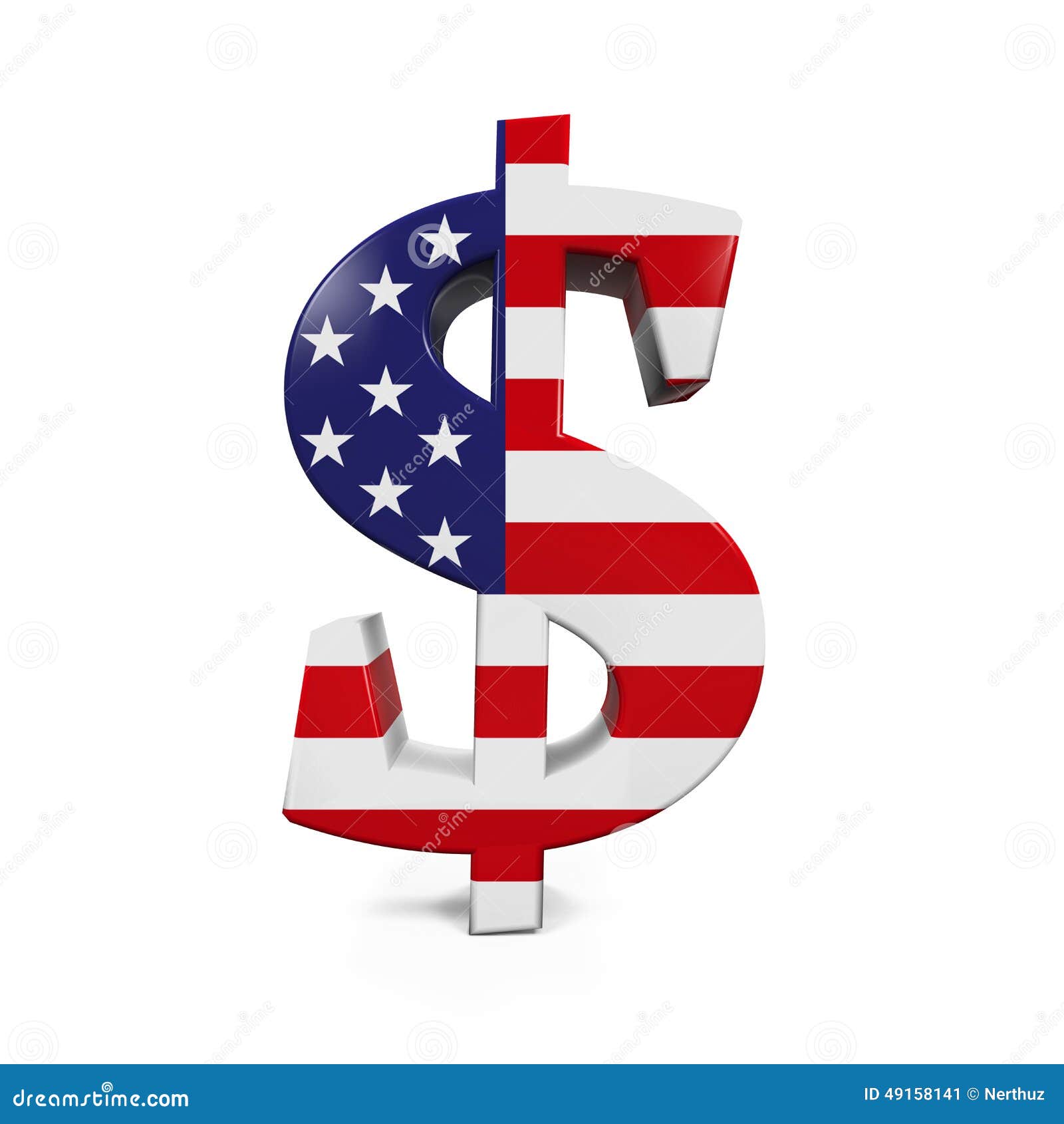 US Dollar Symbol stock illustration. Illustration of america - 49158141