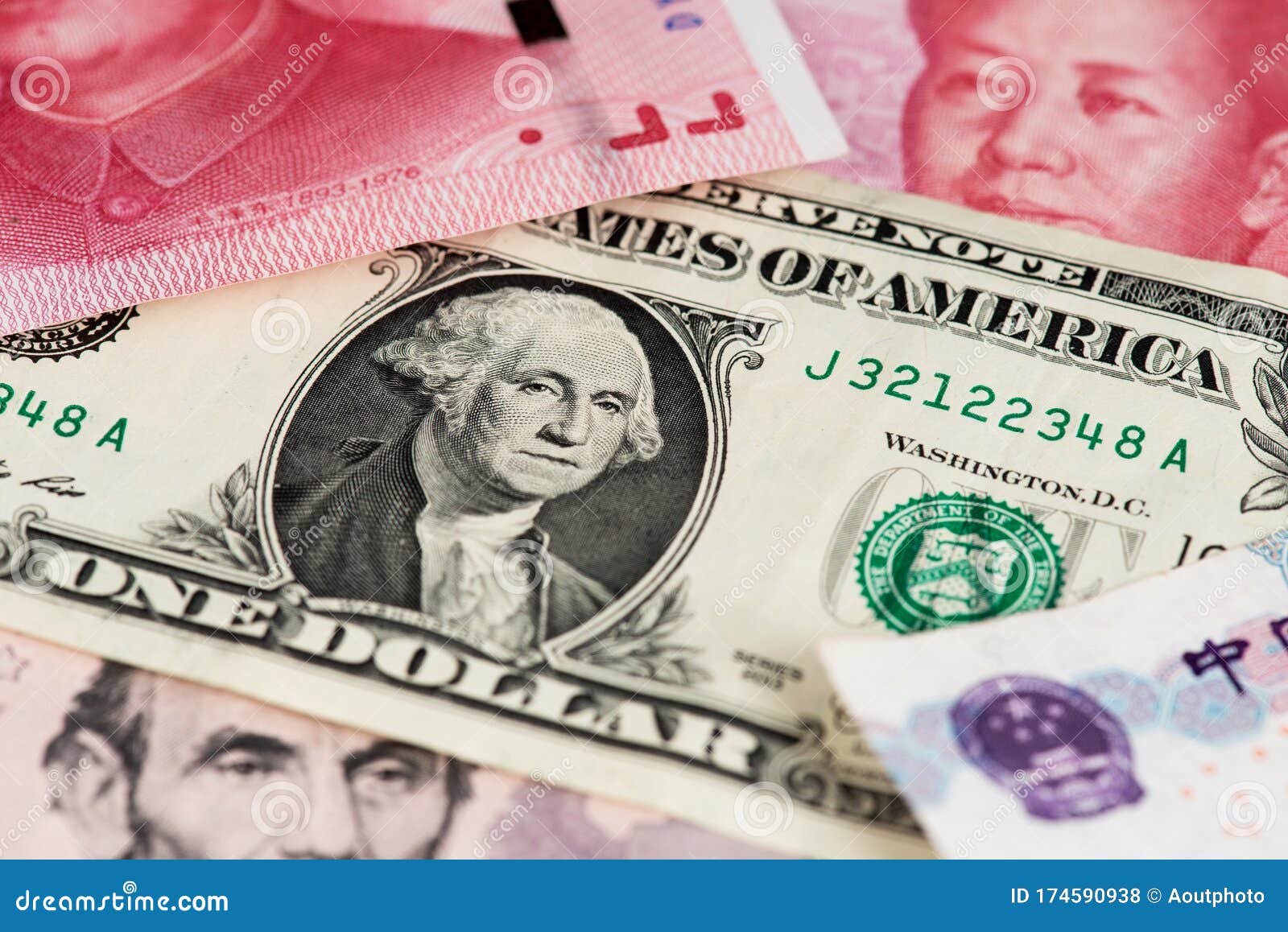 US Dollar and Yuan China Currency Banknotes. USD Vs CNY RMB Stock Photo ... US Dollar and Yuan China Currency Banknotes. USD Vs CNY RMB Stock Photo ...