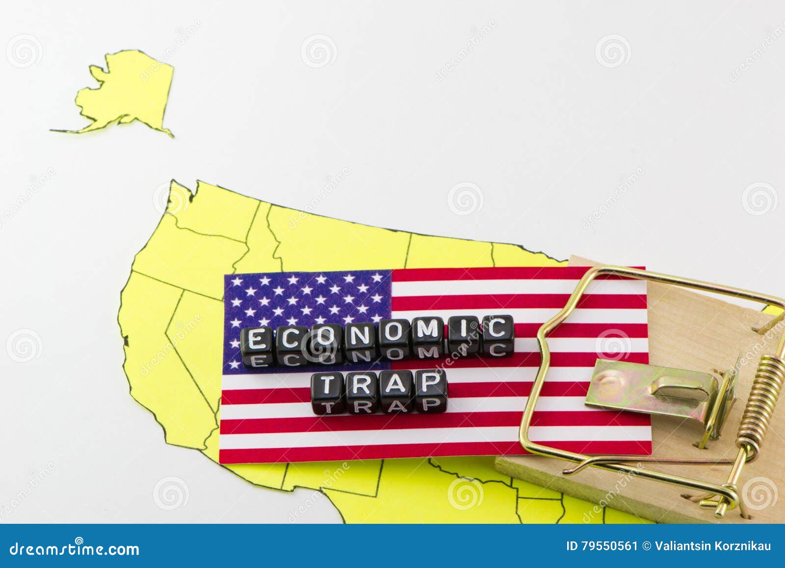 US Economic trap stock image. Image of global, greed - 79550561