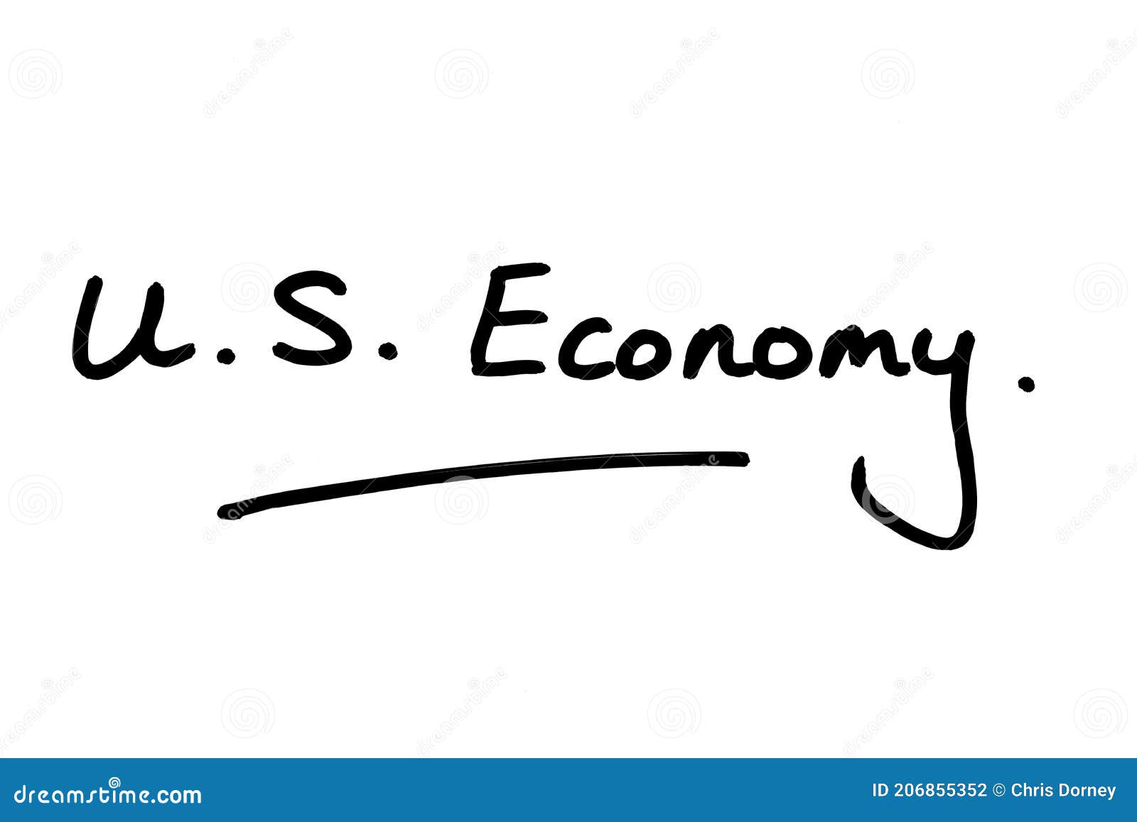 US Economy stock illustration. Illustration of bank - 206855352