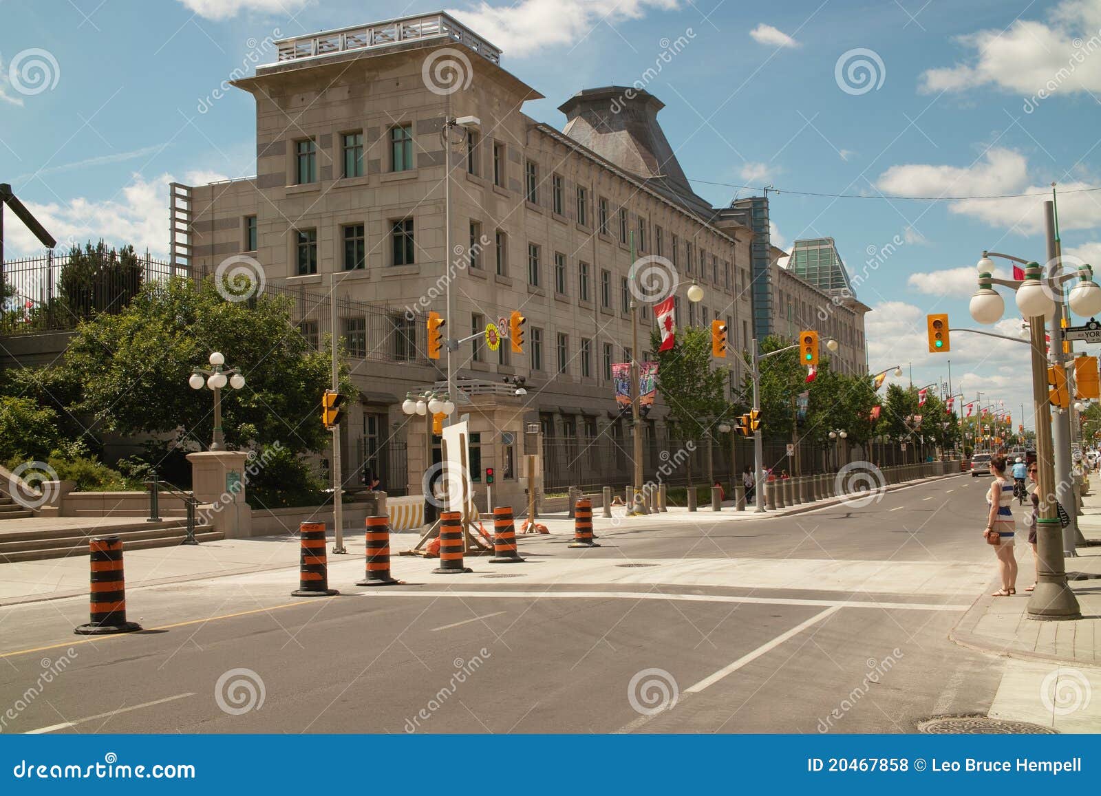 Embassy Of Canada At Matejki And Piekna Street In Srodmiescie Downtown ...