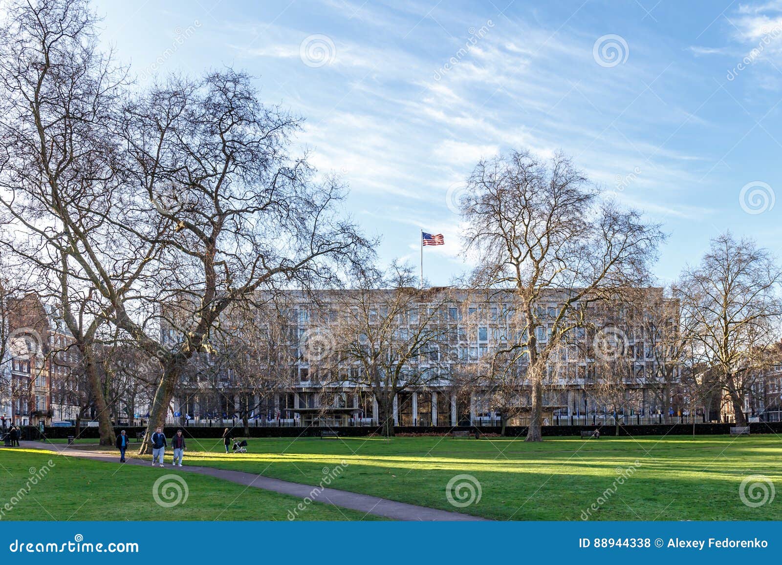US embassy in London editorial stock photo. Image of britain - 88944338