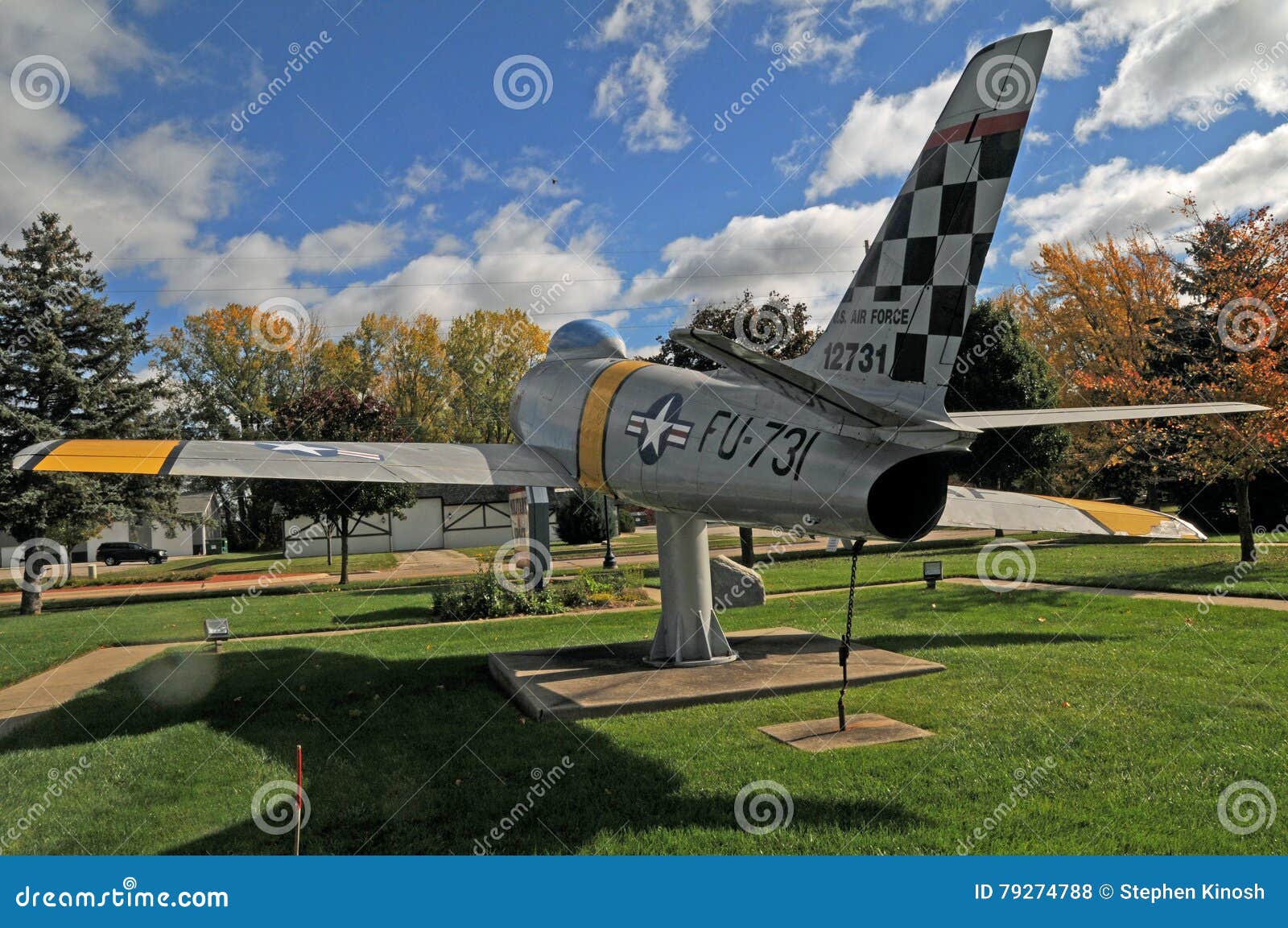US F86 Sabrejet Korean War FIghter Editorial Stock Photo - Image of ...