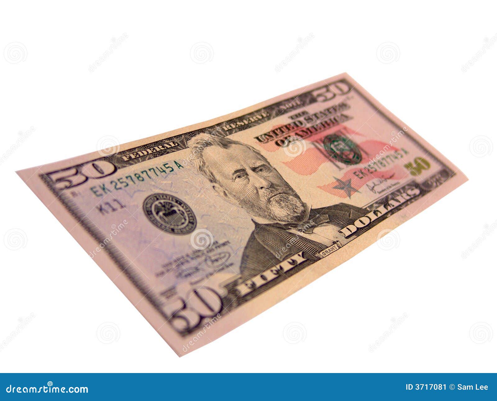 US Fifty Dollar Bills stock image. Image of investment - 3717081
