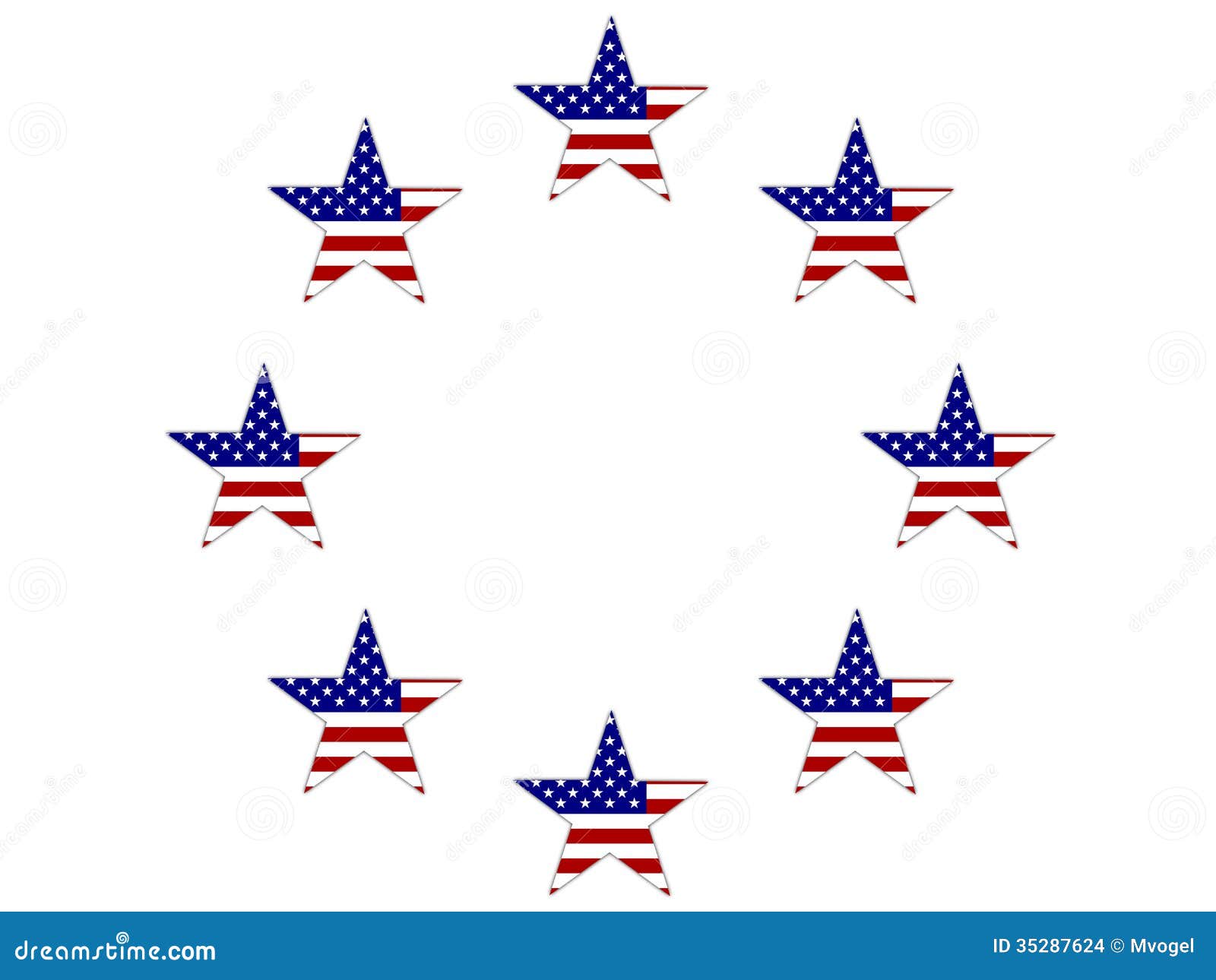 US Flag Stars stock illustration. Illustration of abstract - 35287624