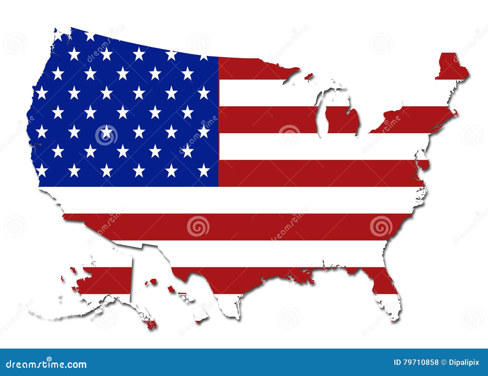 Us Flag Usa Map Symbol Stock Illustrations – 3,206 Us Flag Usa Map ...