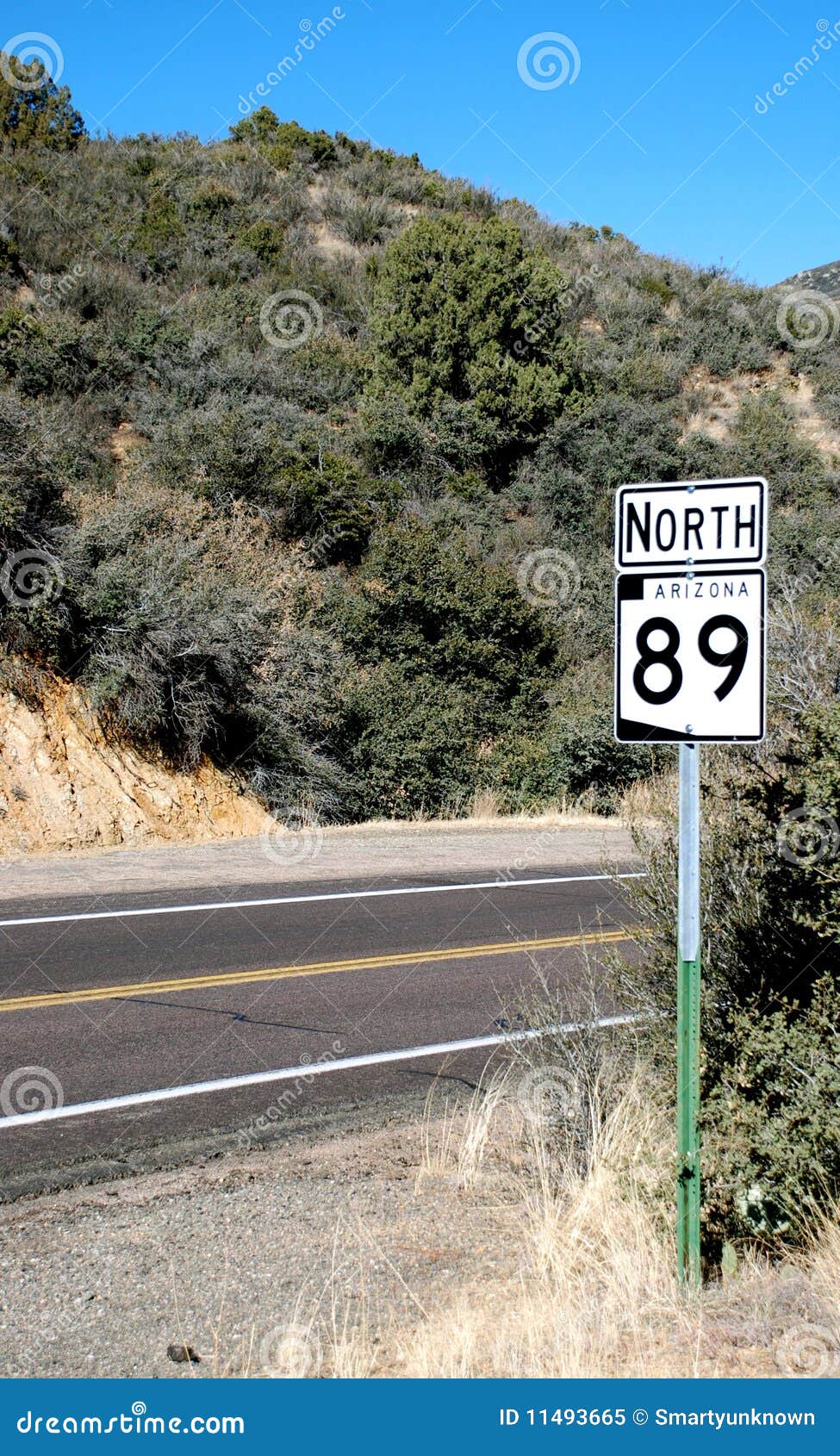 US Highway 89 Arizona stock image. Image of mountains - 11493665