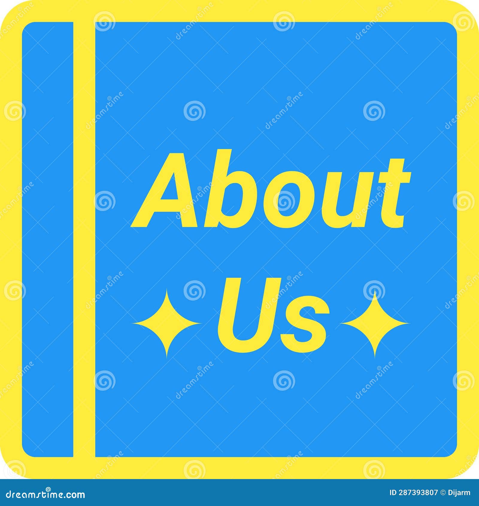 About us icon stock illustration. Illustration of connection - 287393807