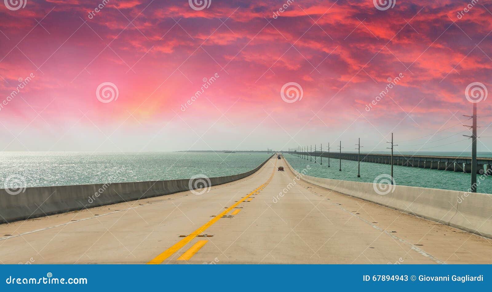 US1. Interstate of Florida, Road To Key West Stock Image - Image of ...