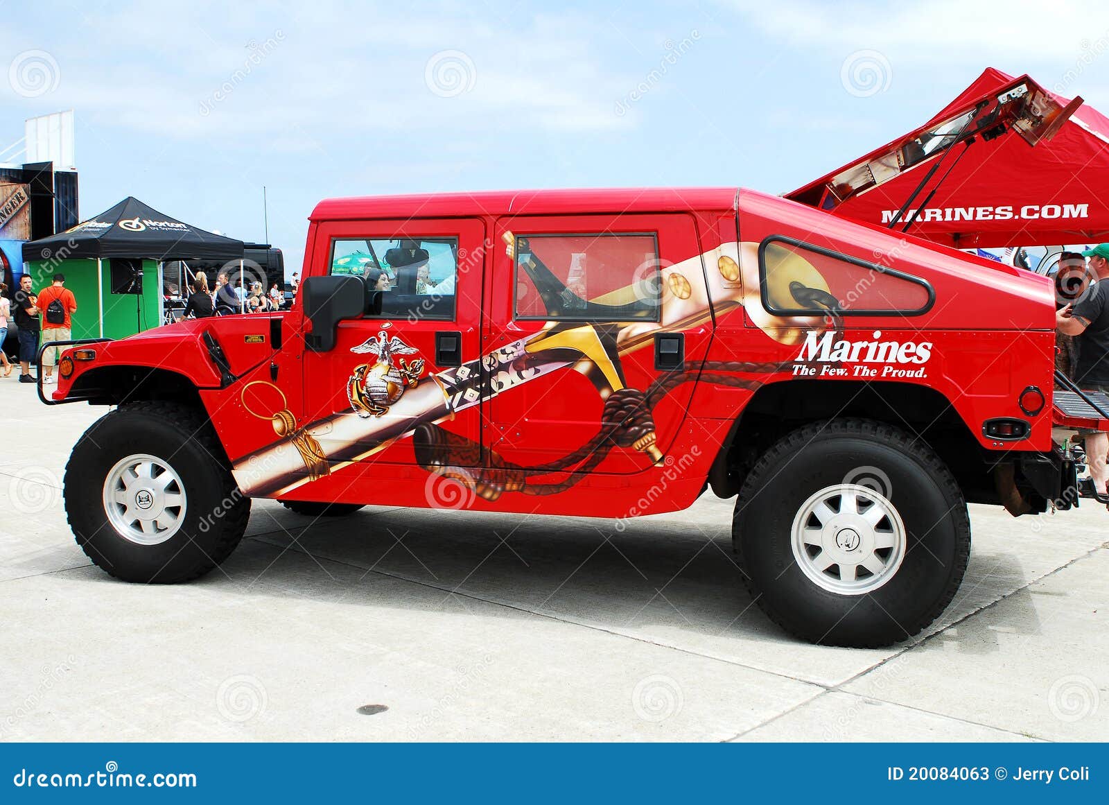 US Marines Humvee editorial stock photo. Image of marines - 20084063