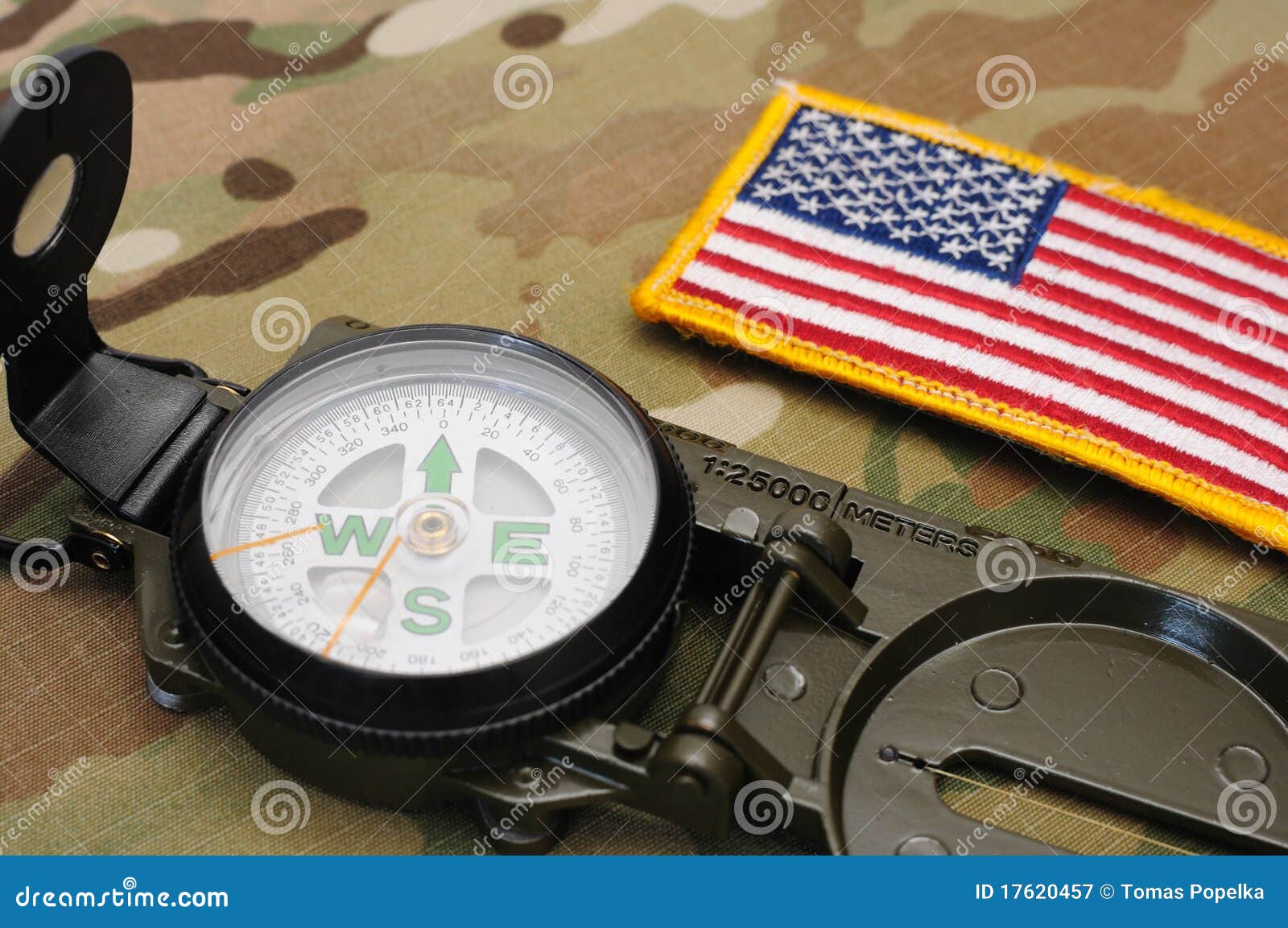US military compass 14 stock image. Image of north, american - 17620457