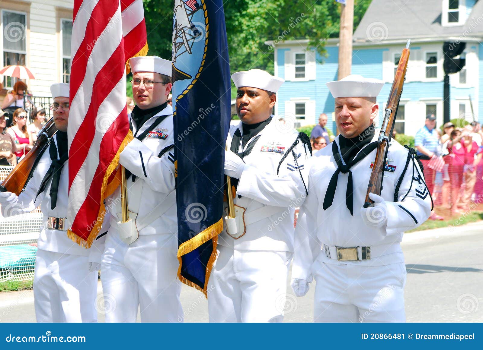 US Navy colorguard editorial photo. Image of military - 20866481