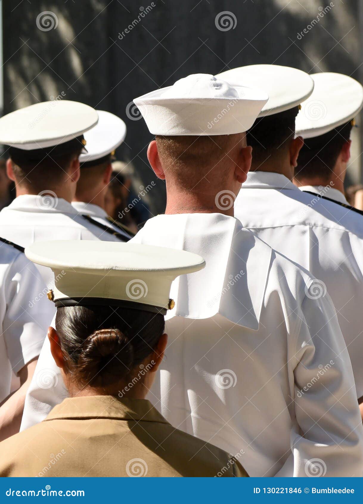 US Navy Sailors from the Back. US Navy Army. Editorial Photo - Image of ...