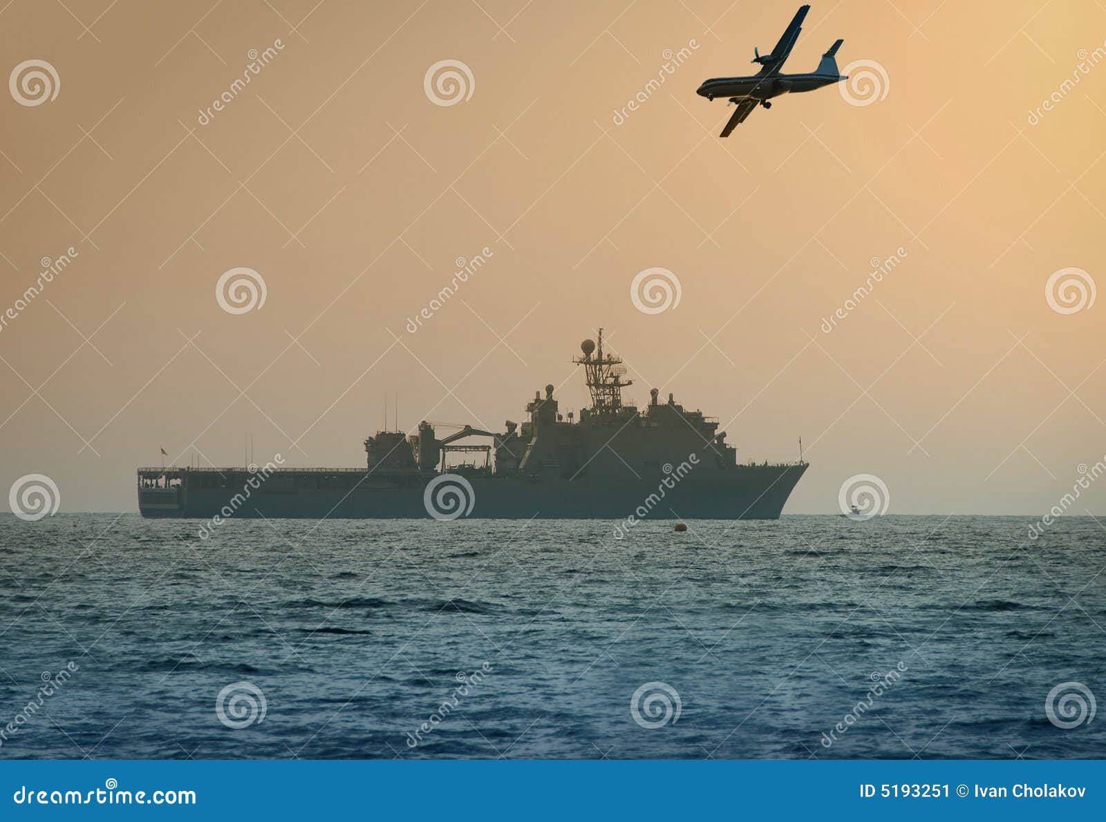 US Navy warship stock image. Image of destroyer, dawn - 5193251