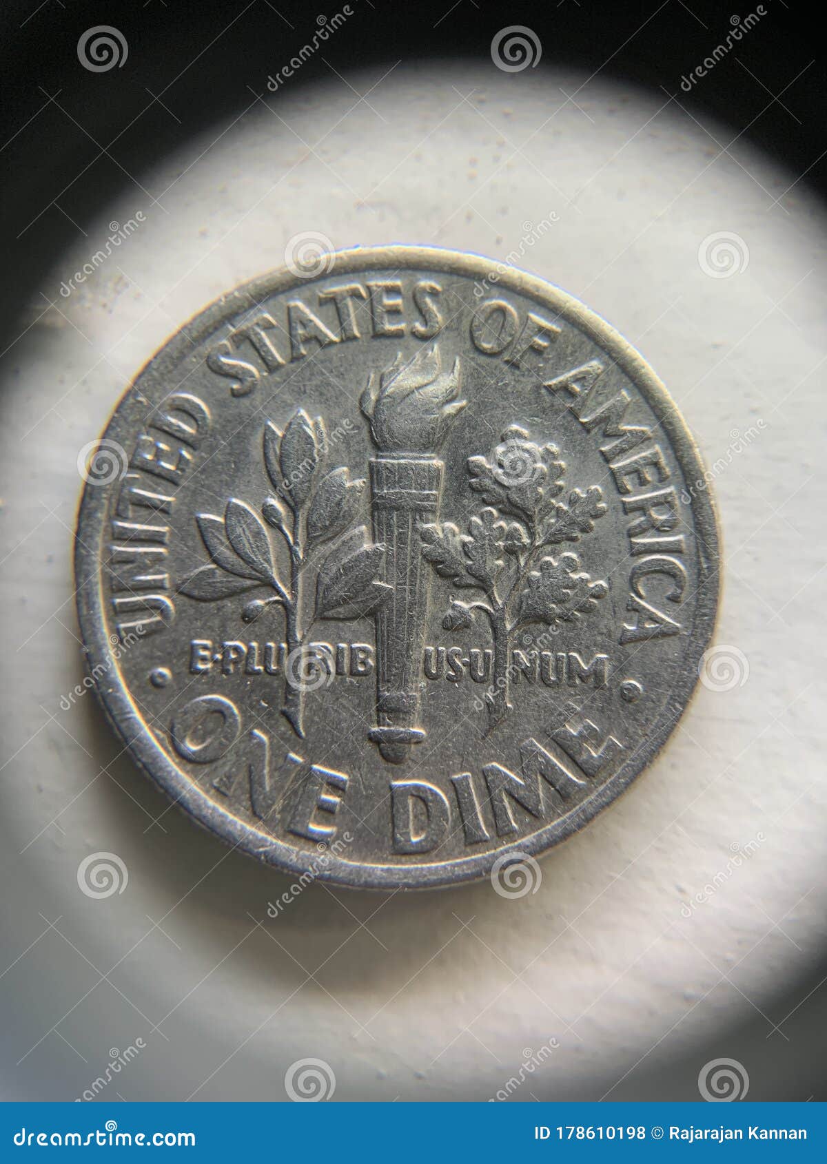 US one dime coin close up stock photo. Image of silver - 178610198