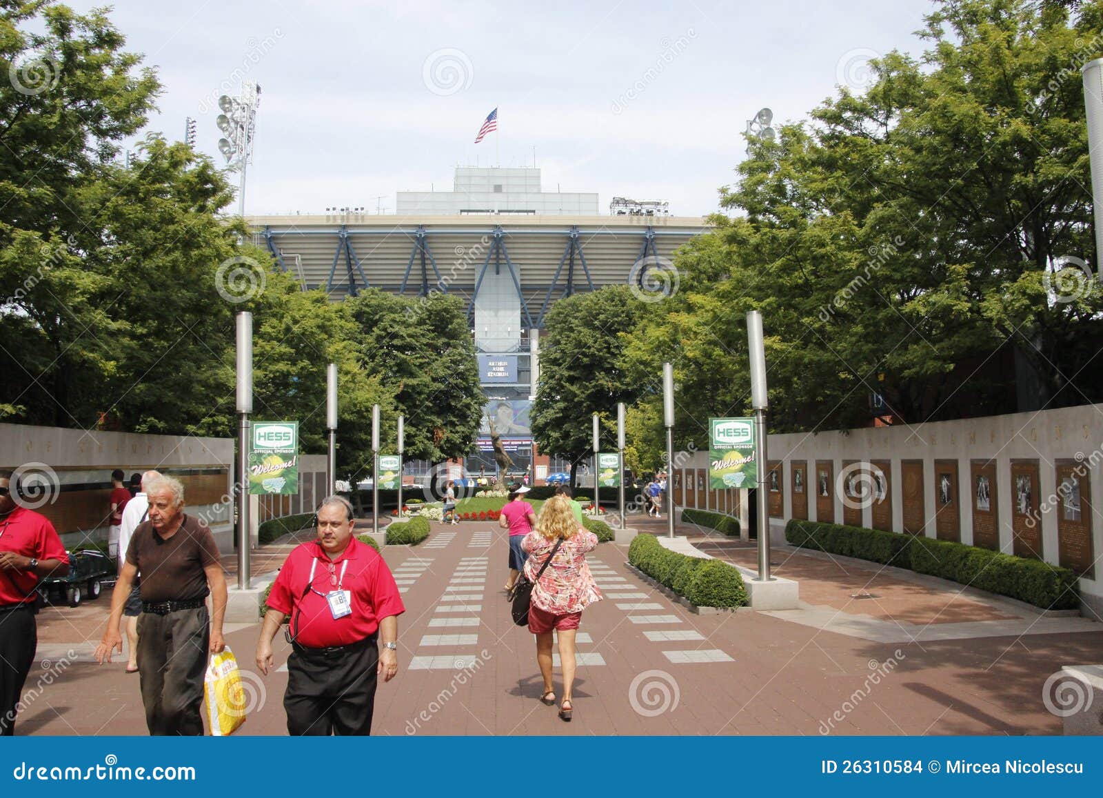 US Open Flushing meadows editorial stock image. Image of tennis - 26310584