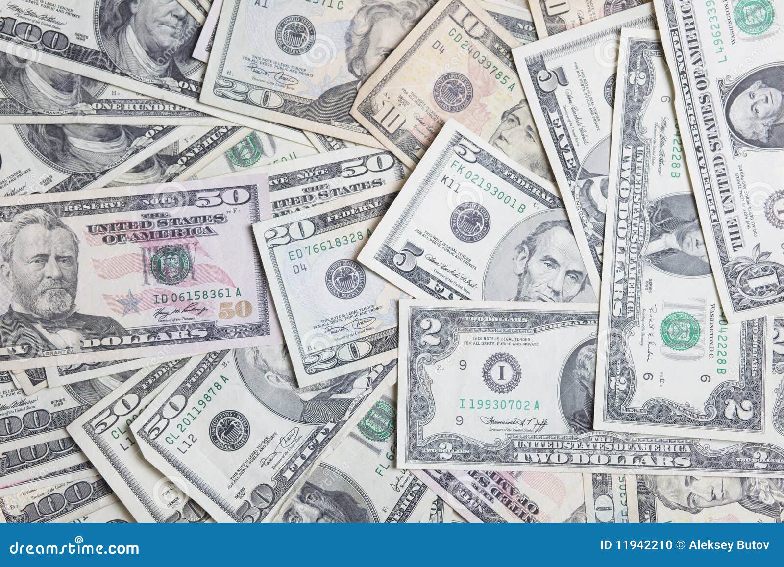 US paper money stock photo. Image of american, finances - 11942210