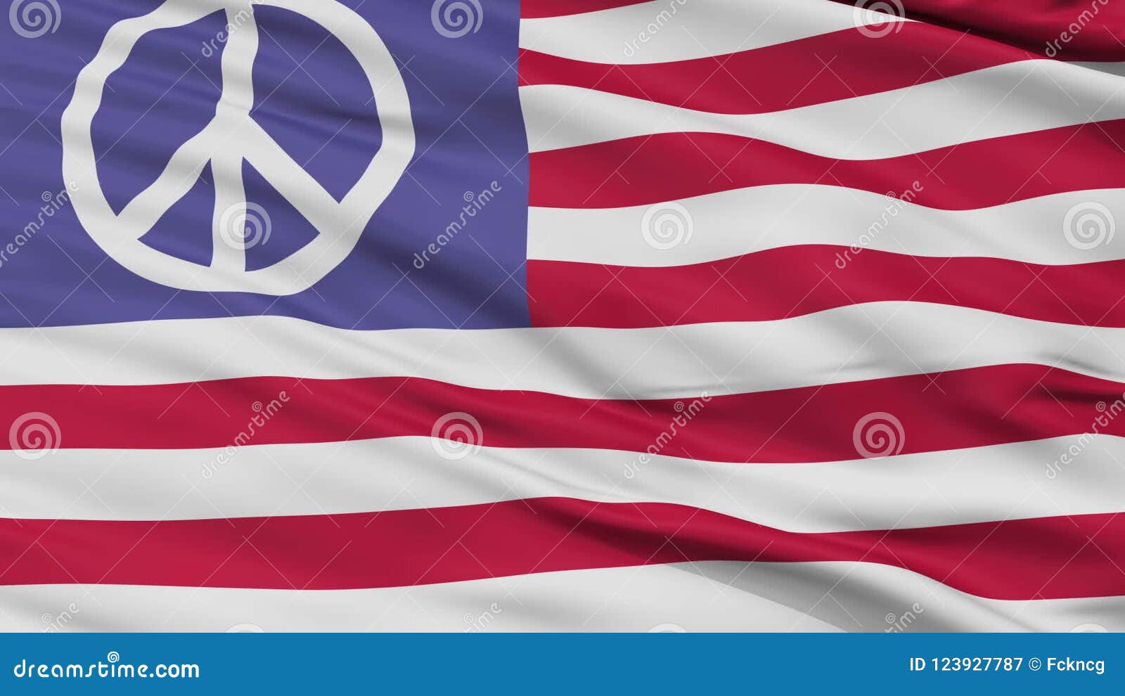 Us Peace Flag Closeup Seamless Loop Stock Video - Video of looping ...
