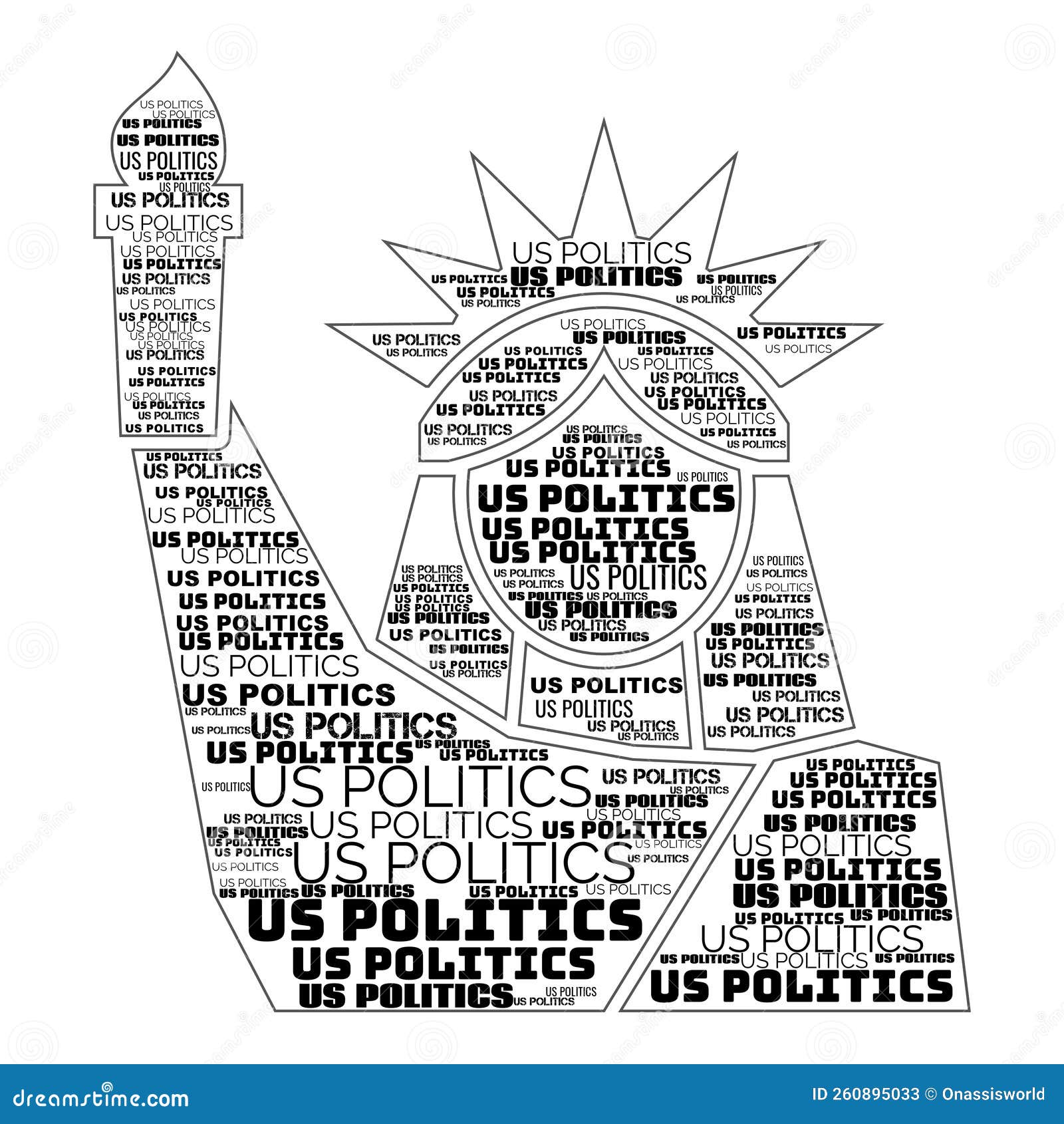 US Politics New Header Abstract Background Illustration Stock ...