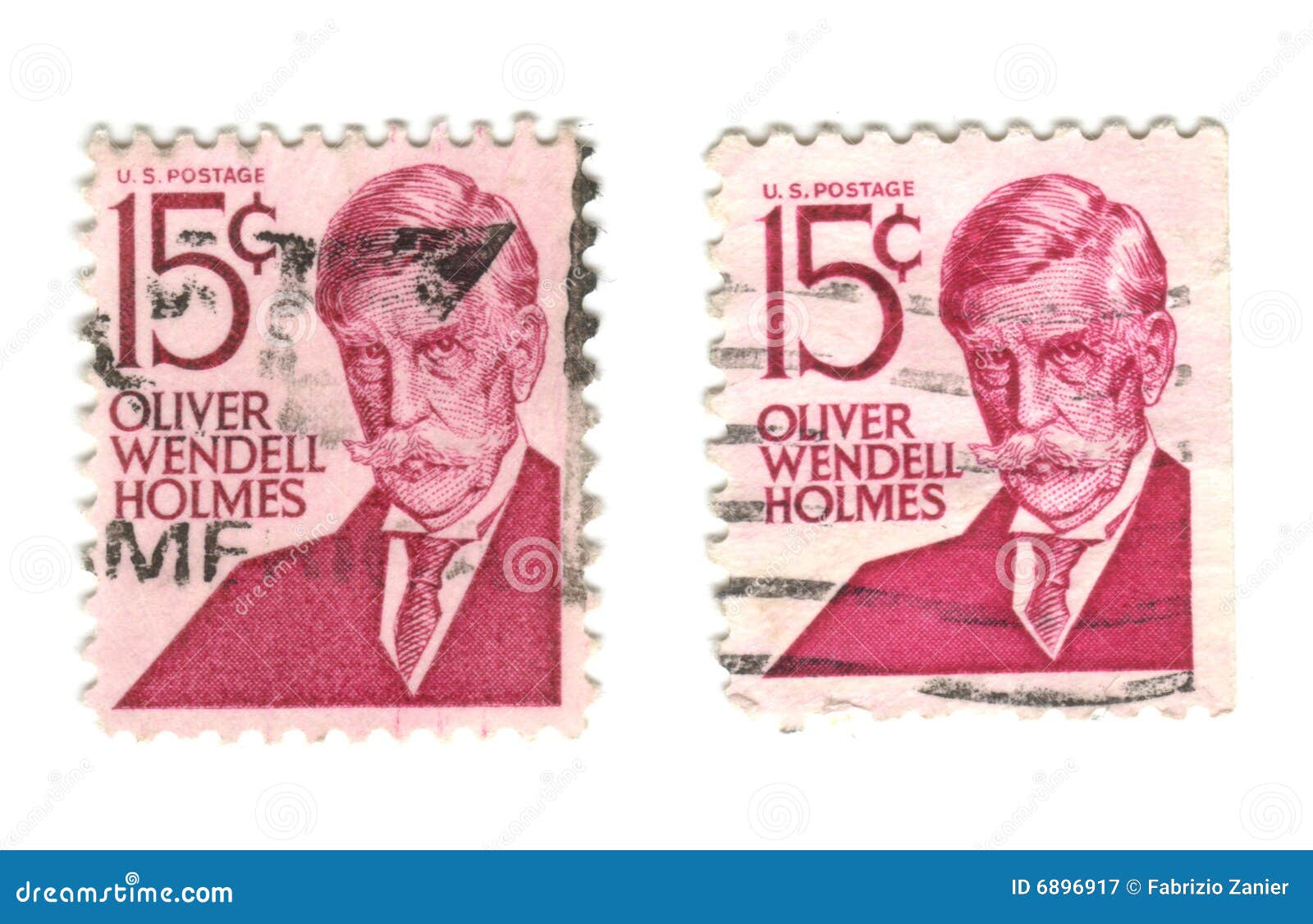 US Postage Stamp on White Background 15c Editorial Photography ...