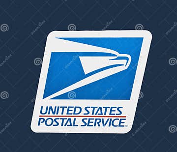 Us postal service logo editorial photography. Image of snail - 18638882