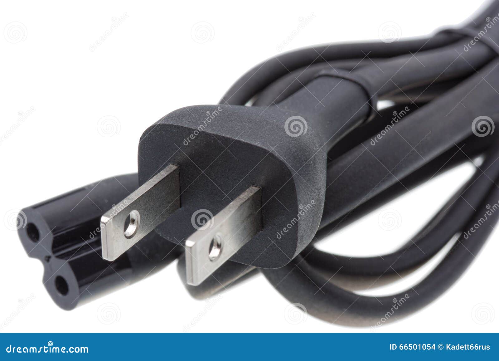 US power plug stock photo. Image of plug, focus, isolated - 66501054