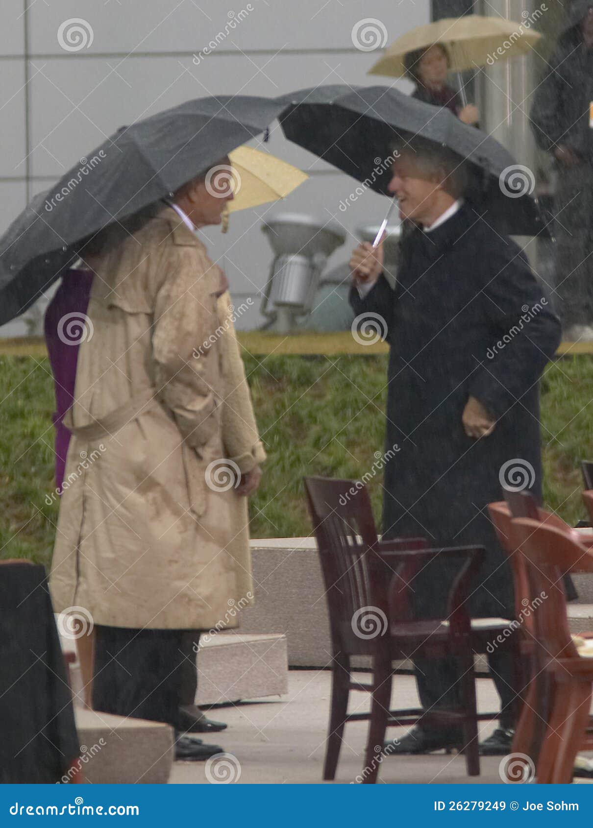 US Presidents Bill Clinton and George HW Bush Editorial Stock Image ...