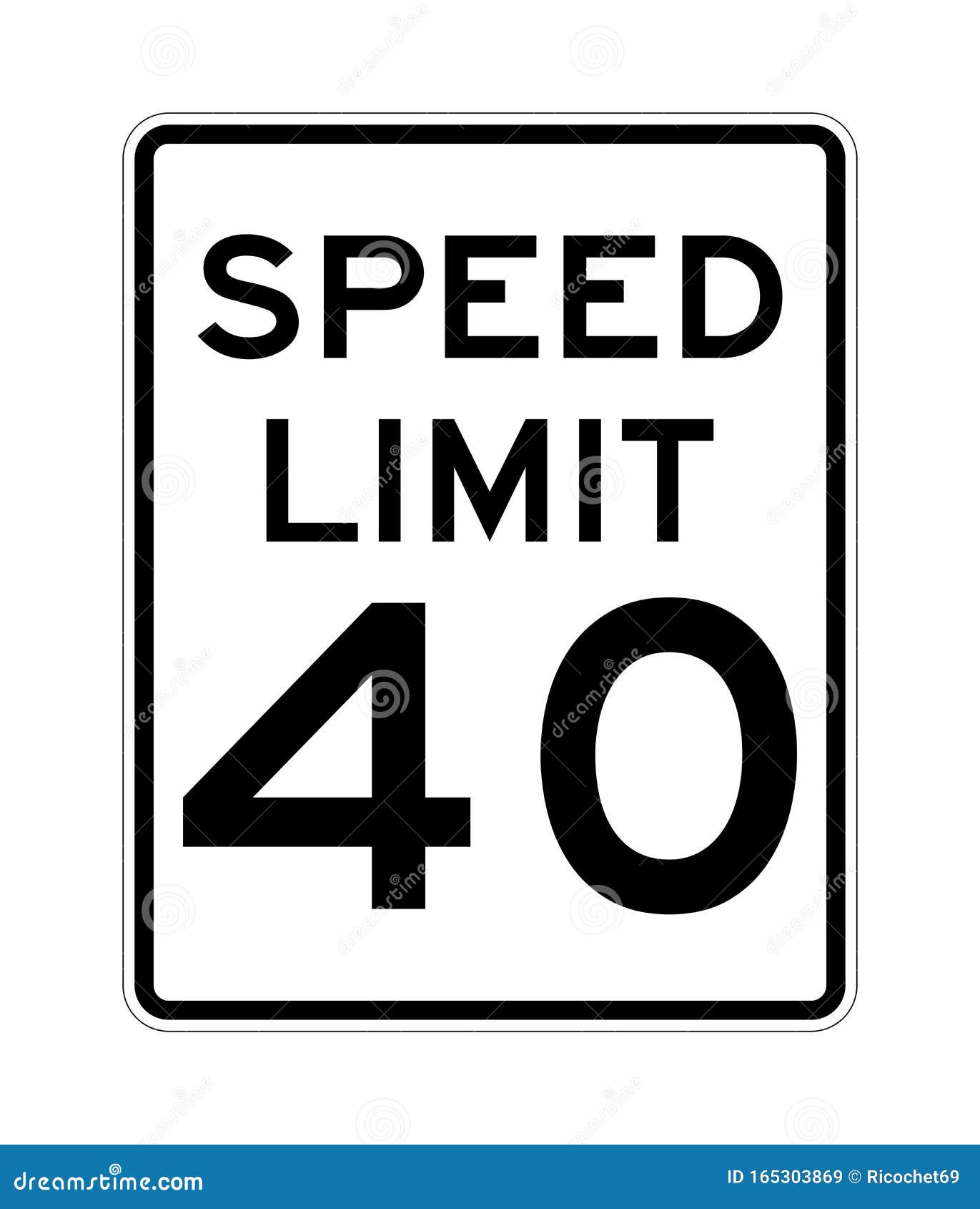 US route 40 sign stock illustration. Illustration of traffic - 165303869