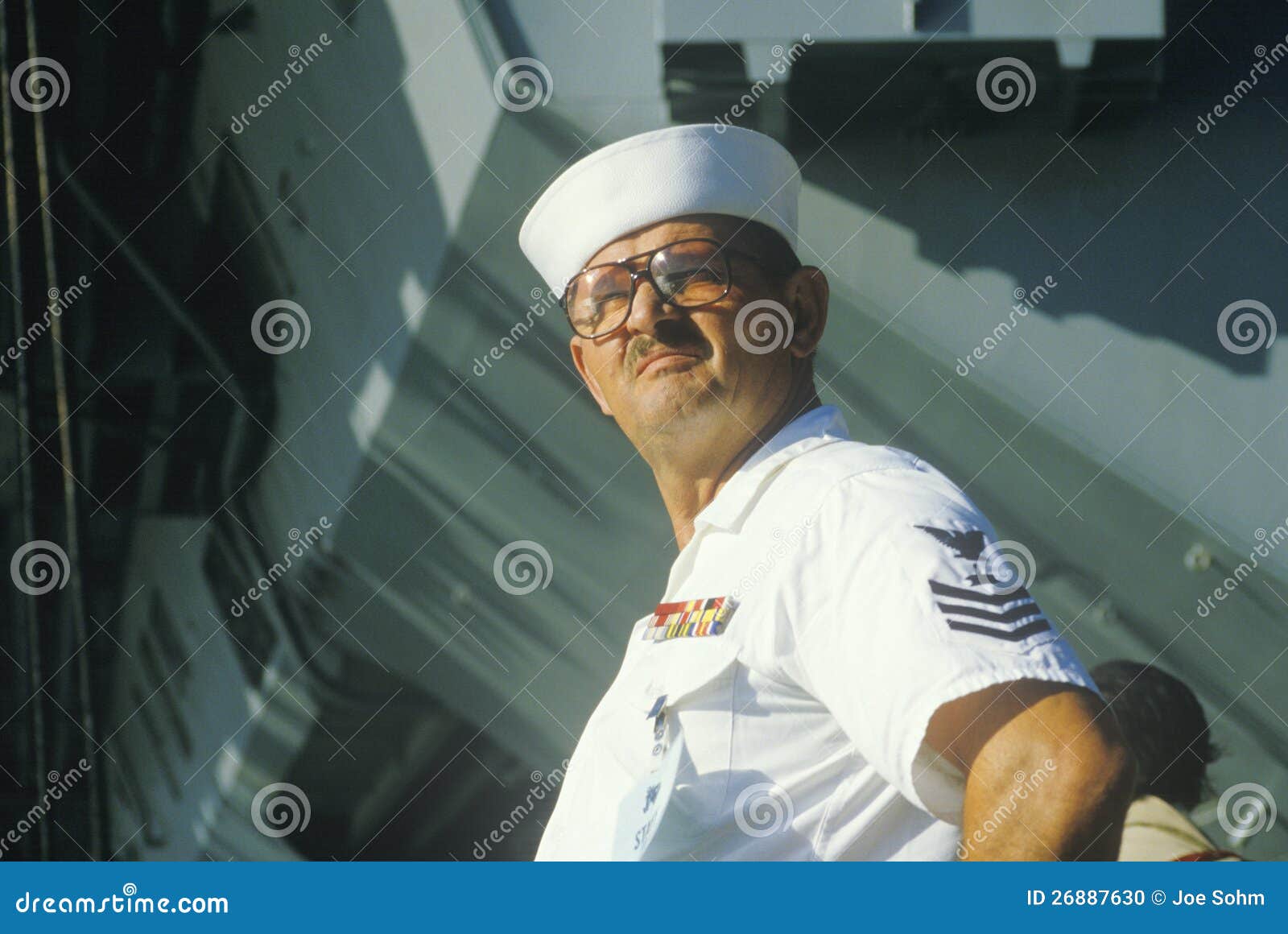 US Sailor Aboard the USS Kennedy Editorial Image - Image of states ...