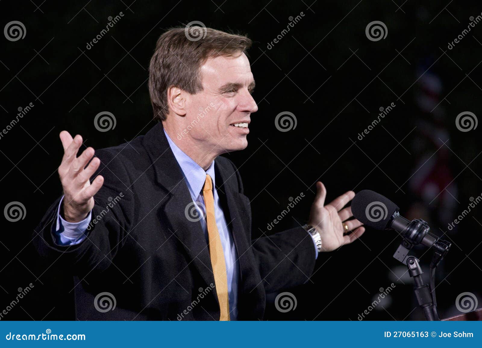 US Senator Mark Warner editorial stock photo. Image of political - 27065163