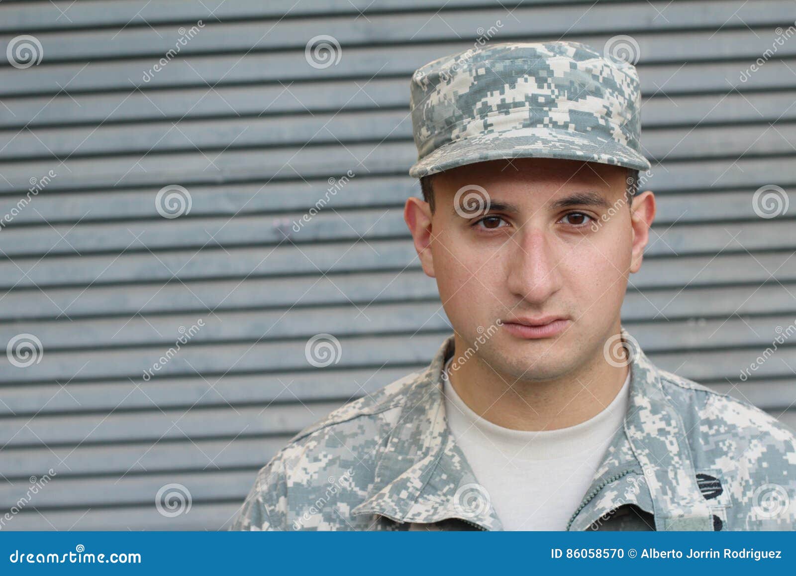 US Soldier with PTSD stock photo. Image of person, military - 86058570