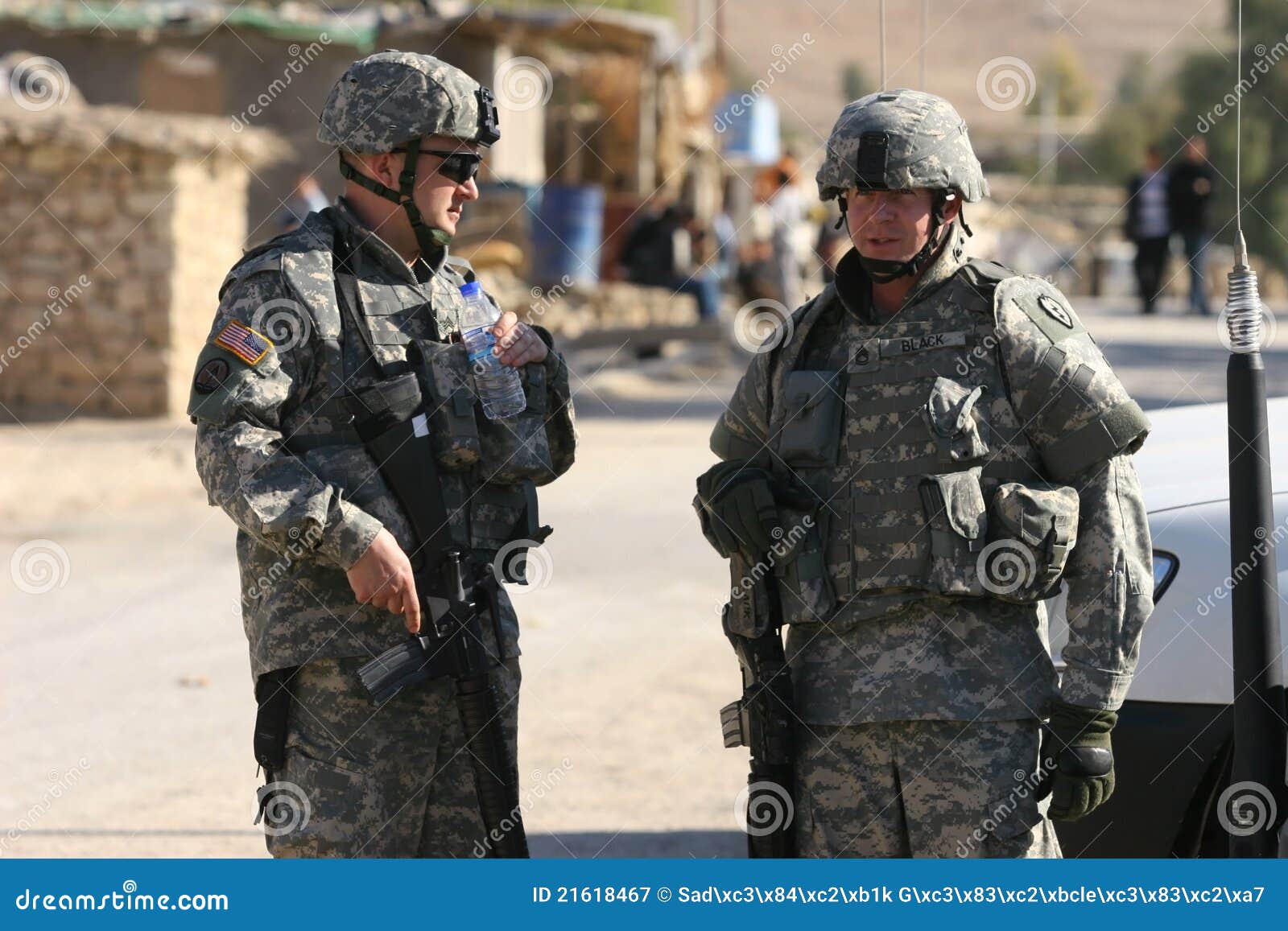 Us Soldiers in Iraq editorial photography. Image of squad - 21618467