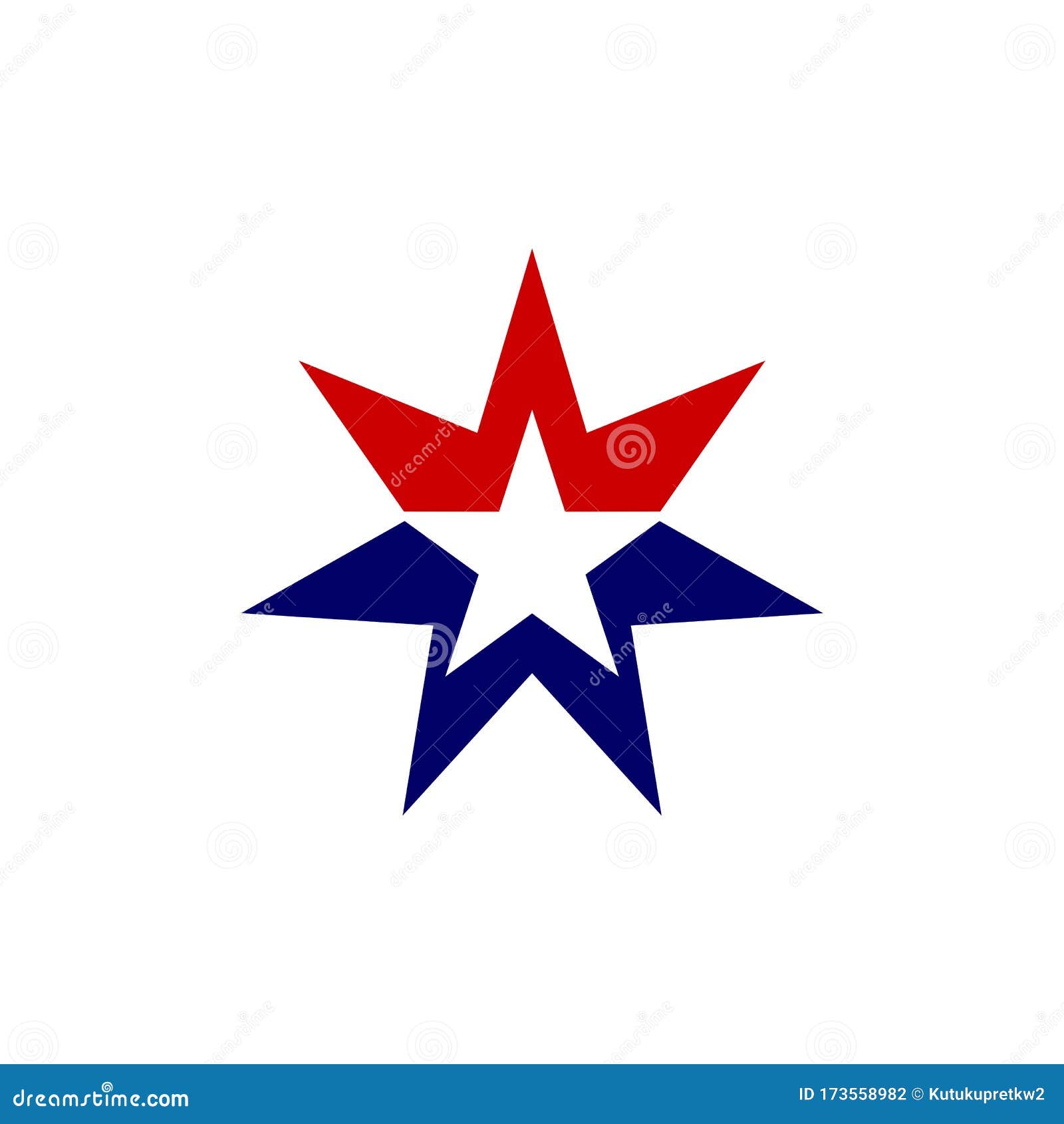 US Star Vector Logo Template Illustration Design. Vector EPS 10 Stock ...