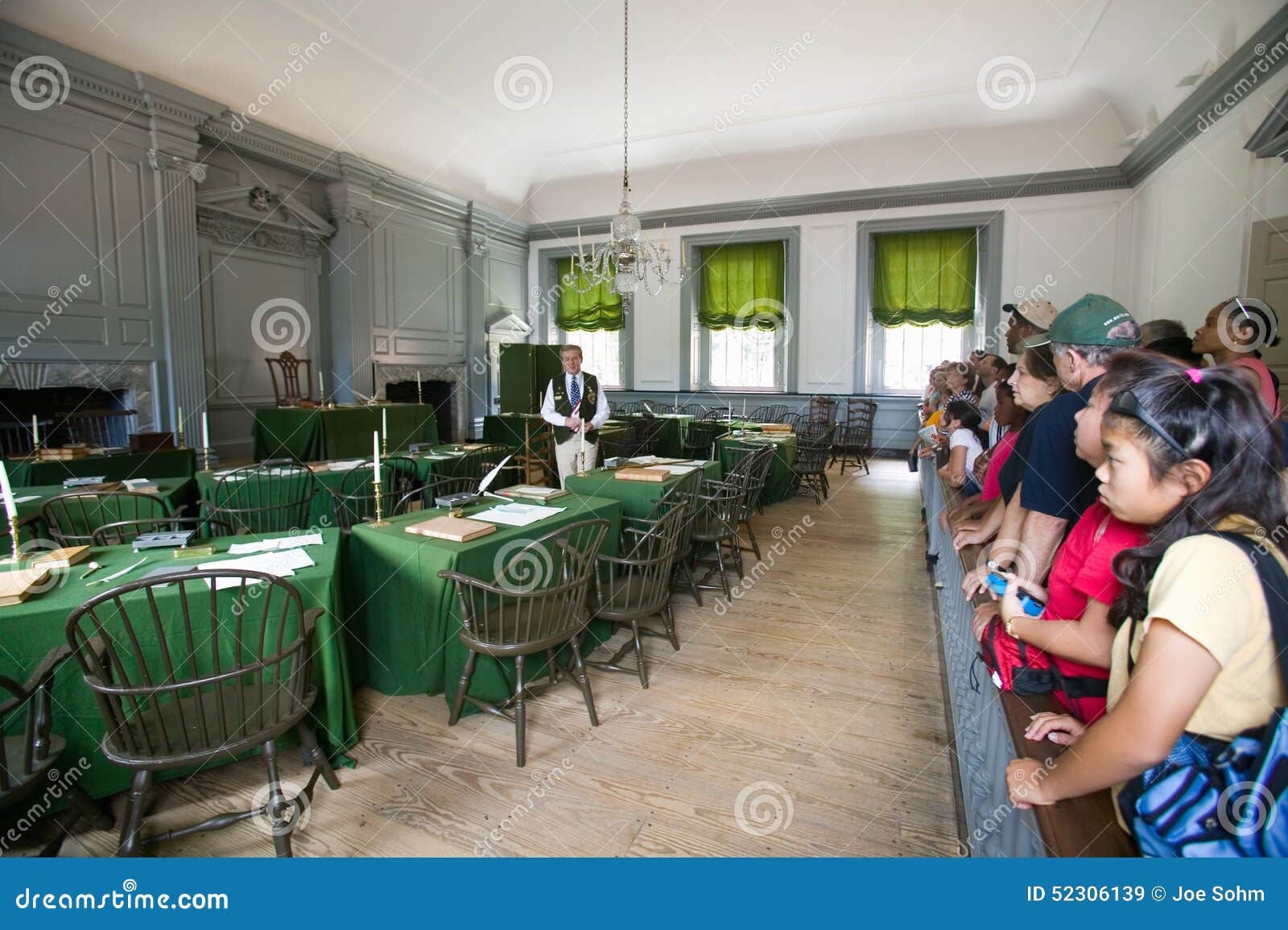Inside Independence Hall