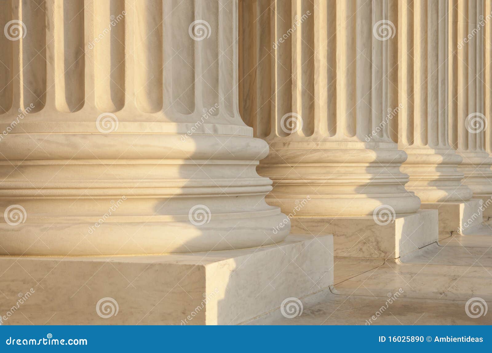 US Supreme Court Architecture Detail Stock Photo - Image of doric ...