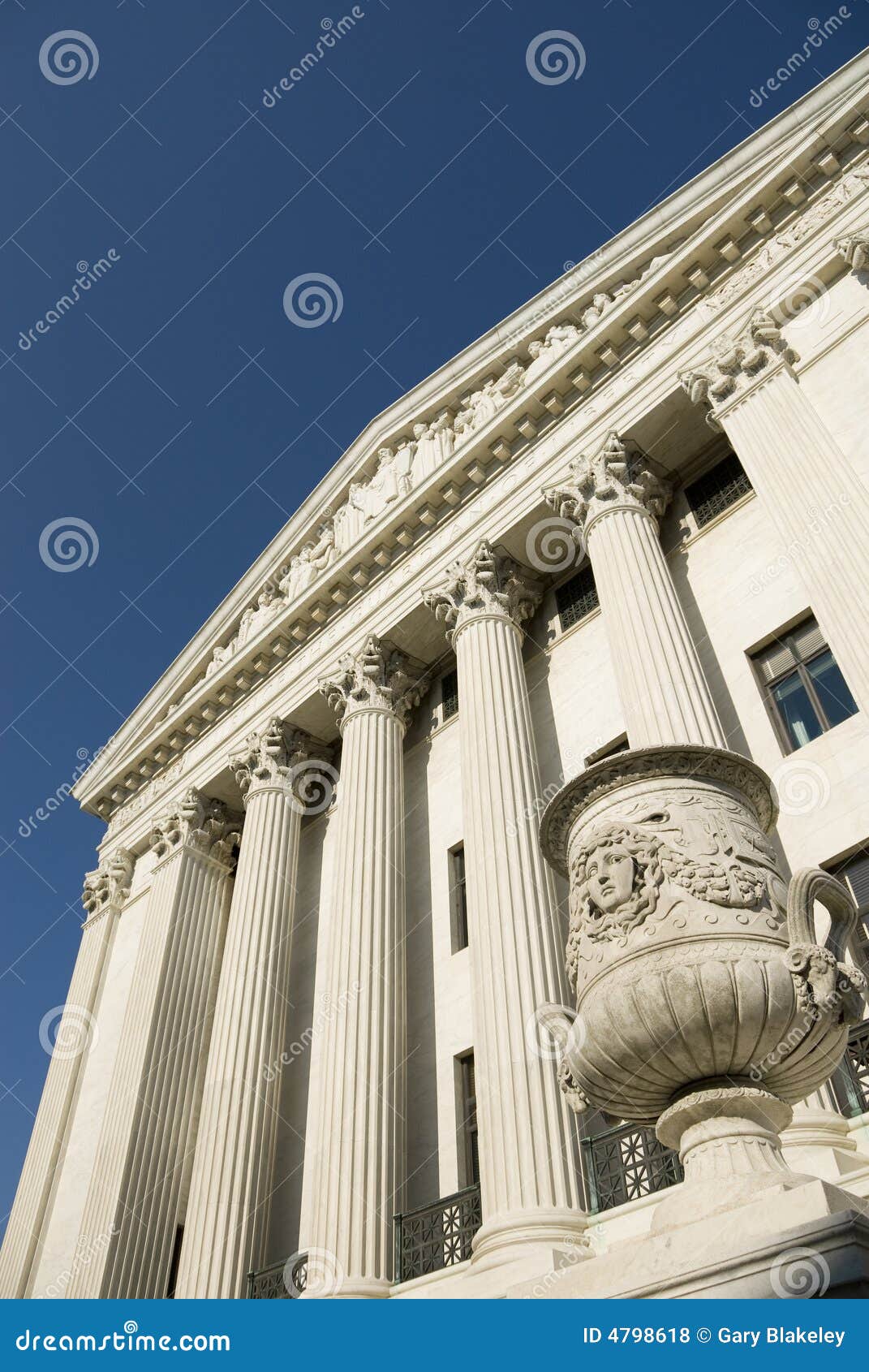US Supreme Court - Eastern Facade Stock Photo - Image of government ...