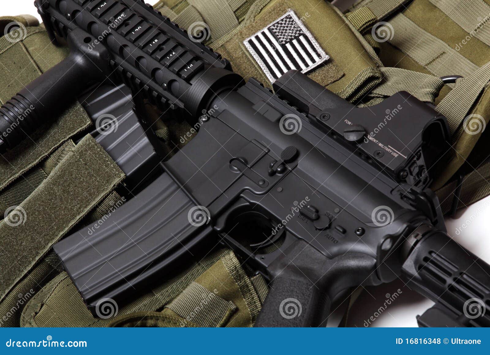 AR-15 Tactical Carbine Stock Photography | CartoonDealer.com #34756208