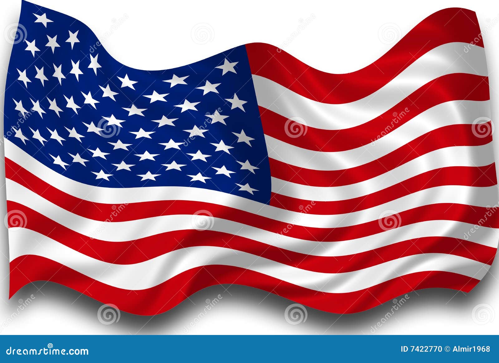 Usa stock illustration. Illustration of patriotic, stripes - 7422770